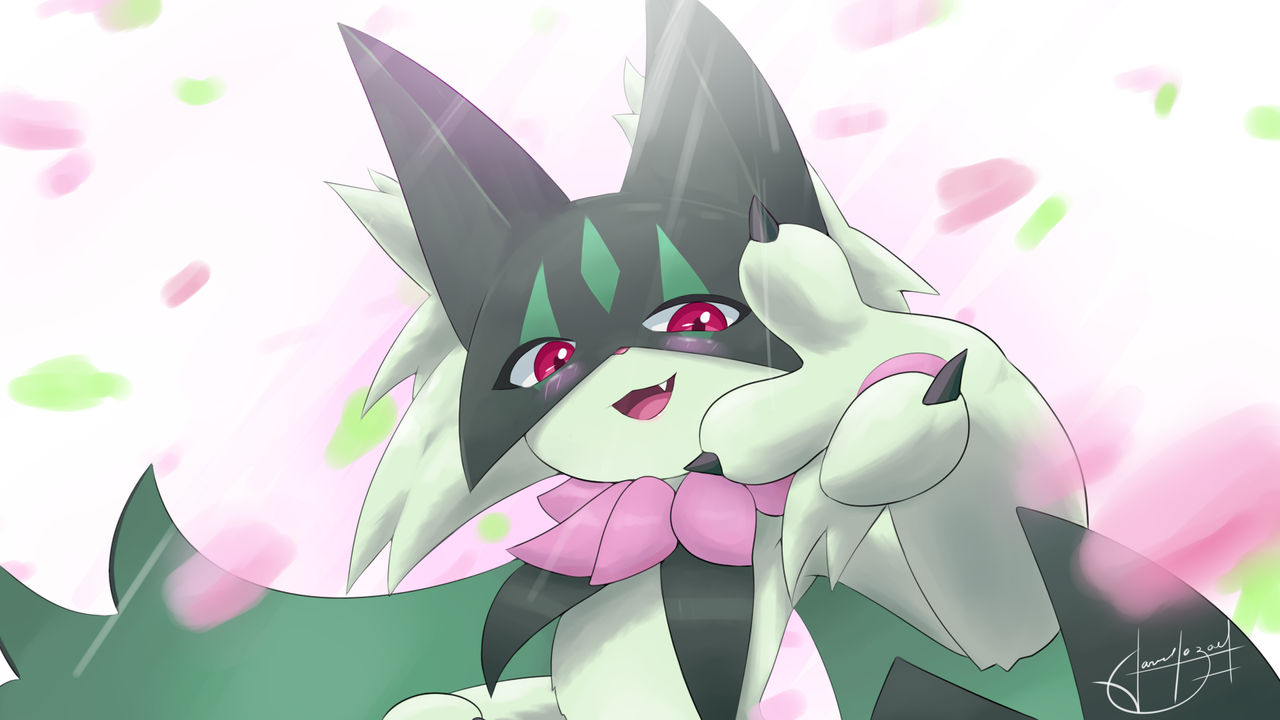 Fanart Meowscarada By Jaredce2001 On Deviantart