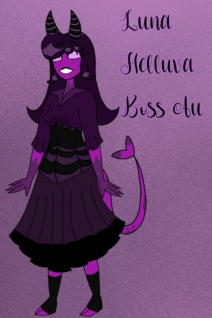 Luna Helluva Boss Au By Purplekitty109 On Deviantart