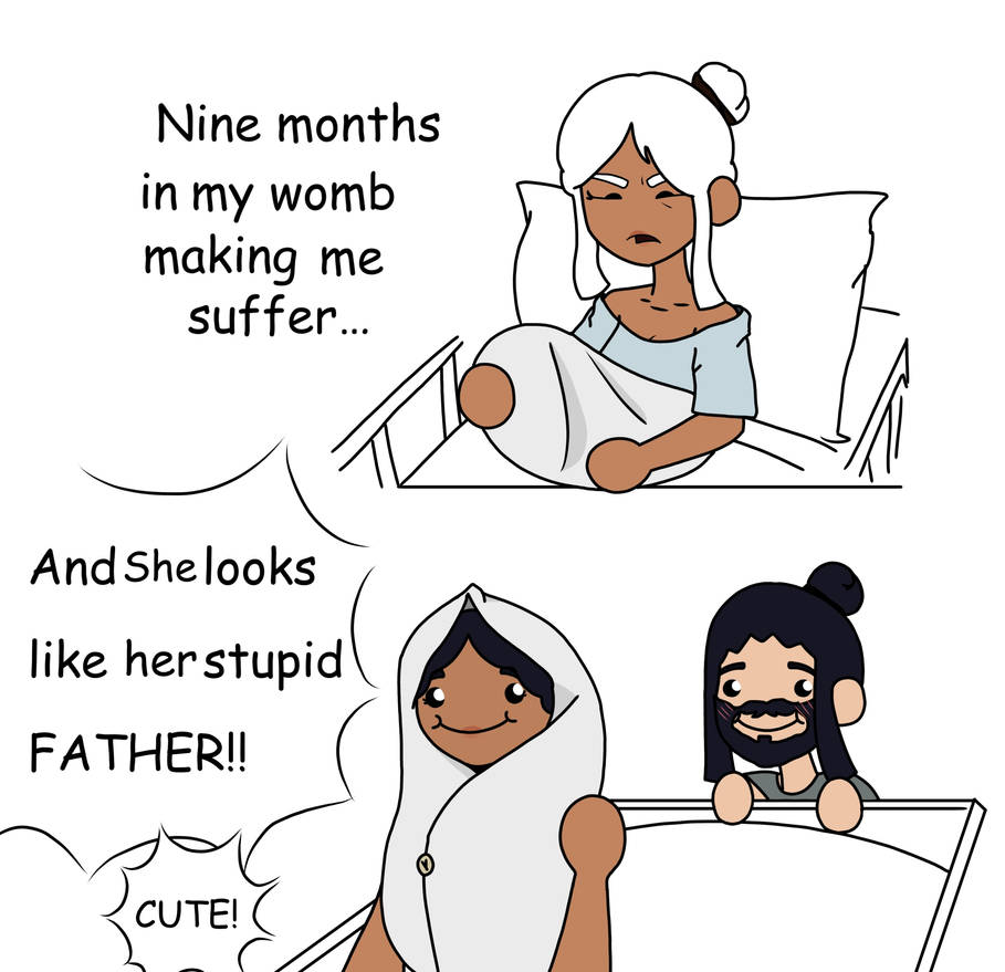 Nine Months In My Womb To Make Me Suffer Meme By Purplekitty109 On Deviantart