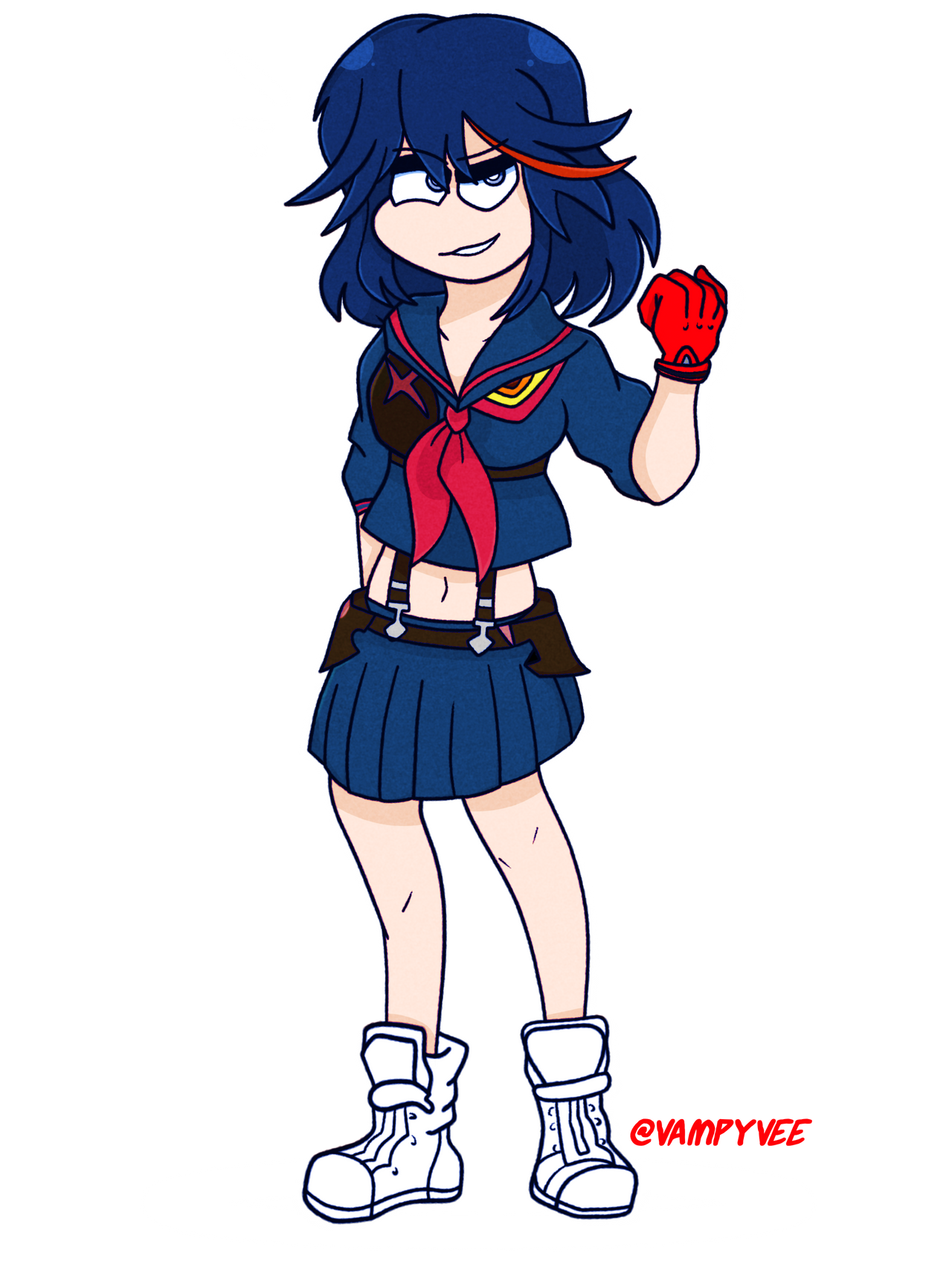 Ryuko Matoi By Vampyvee On Deviantart