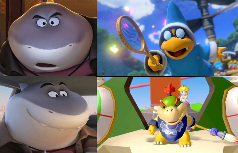 Mr Shark Hates Kamek But Likes Bowser Jr By Octopus1212 On Deviantart