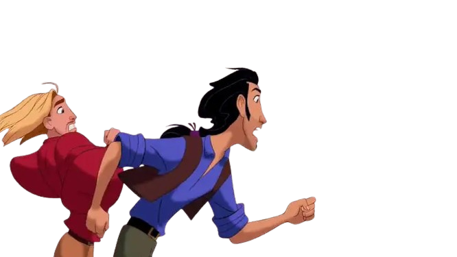 Miguel And Tulio Running Png By Octopus1212 On Deviantart