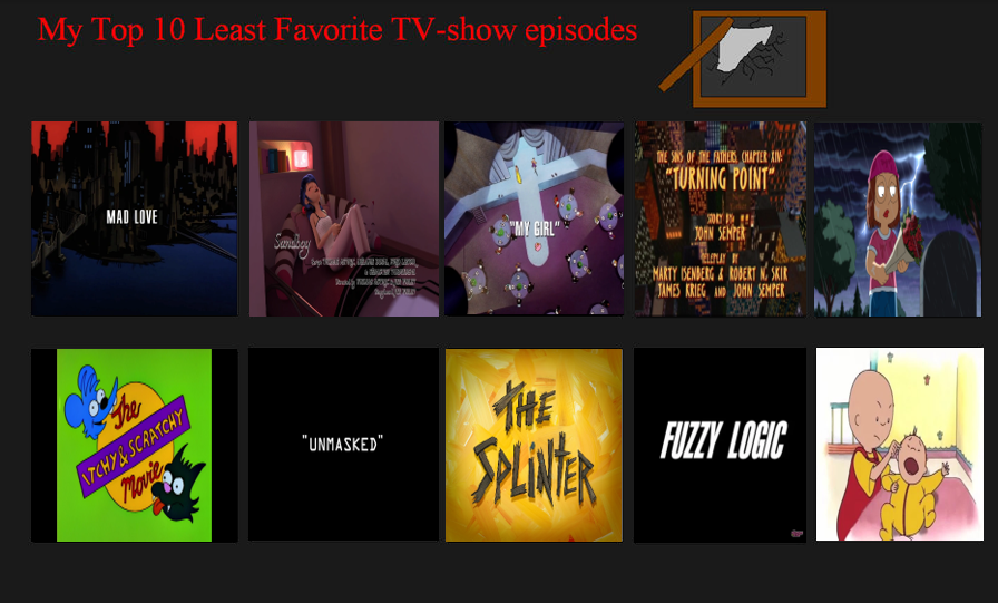 My Top 10 Worst Tv Show Episodes By Octopus1212 On Deviantart