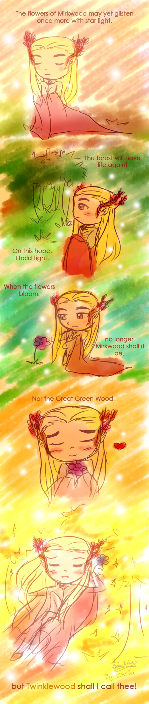 Elvenking Of Twinklewood By Ichita Wiya On Deviantart