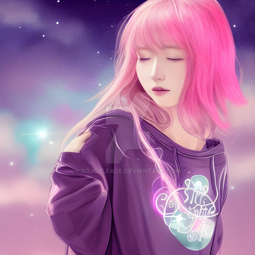 Anime Ai Art Cute Pink Hair By Sgjoelface On Deviantart