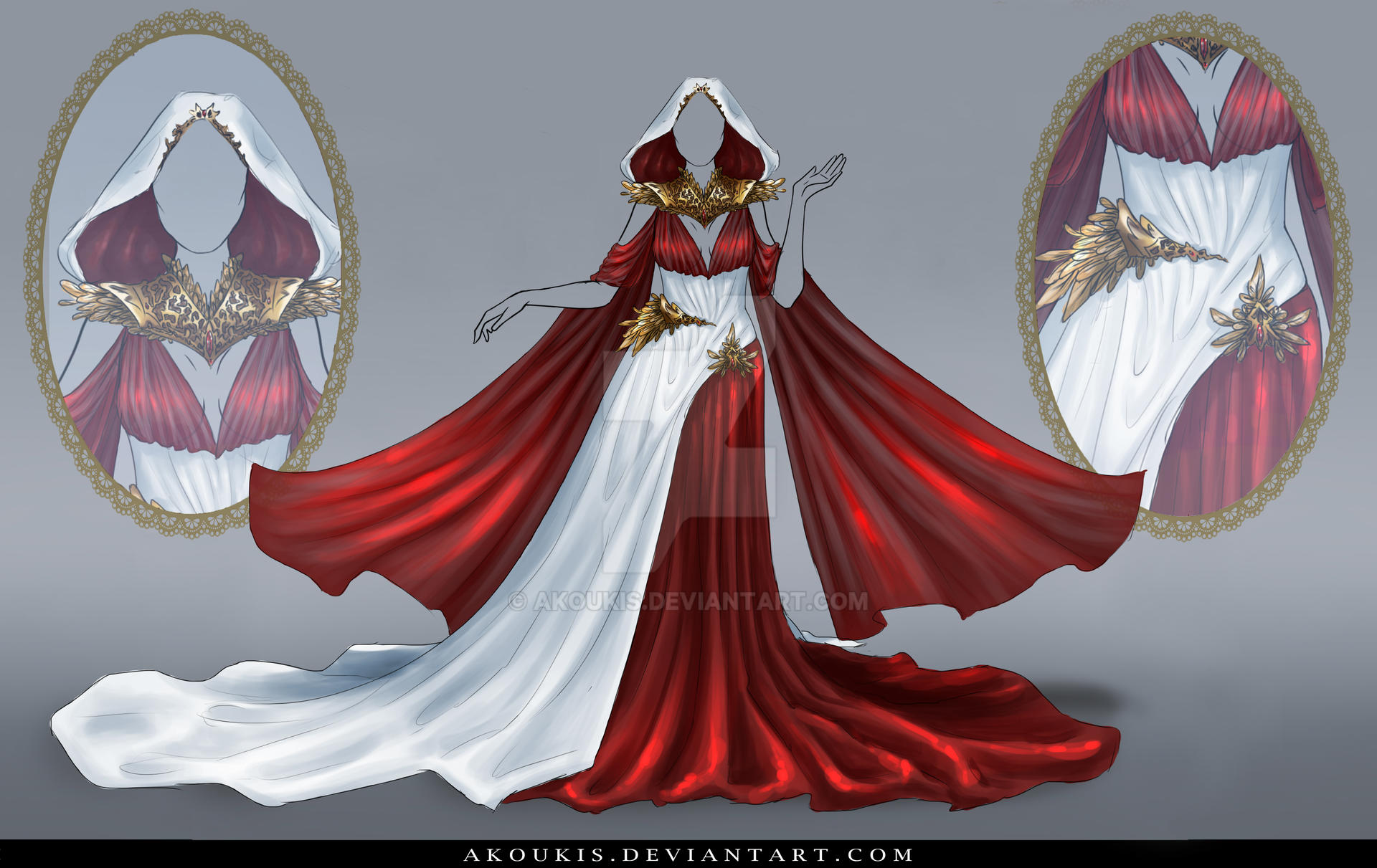 Outfit Auction 032 Open By Akoukis On Deviantart