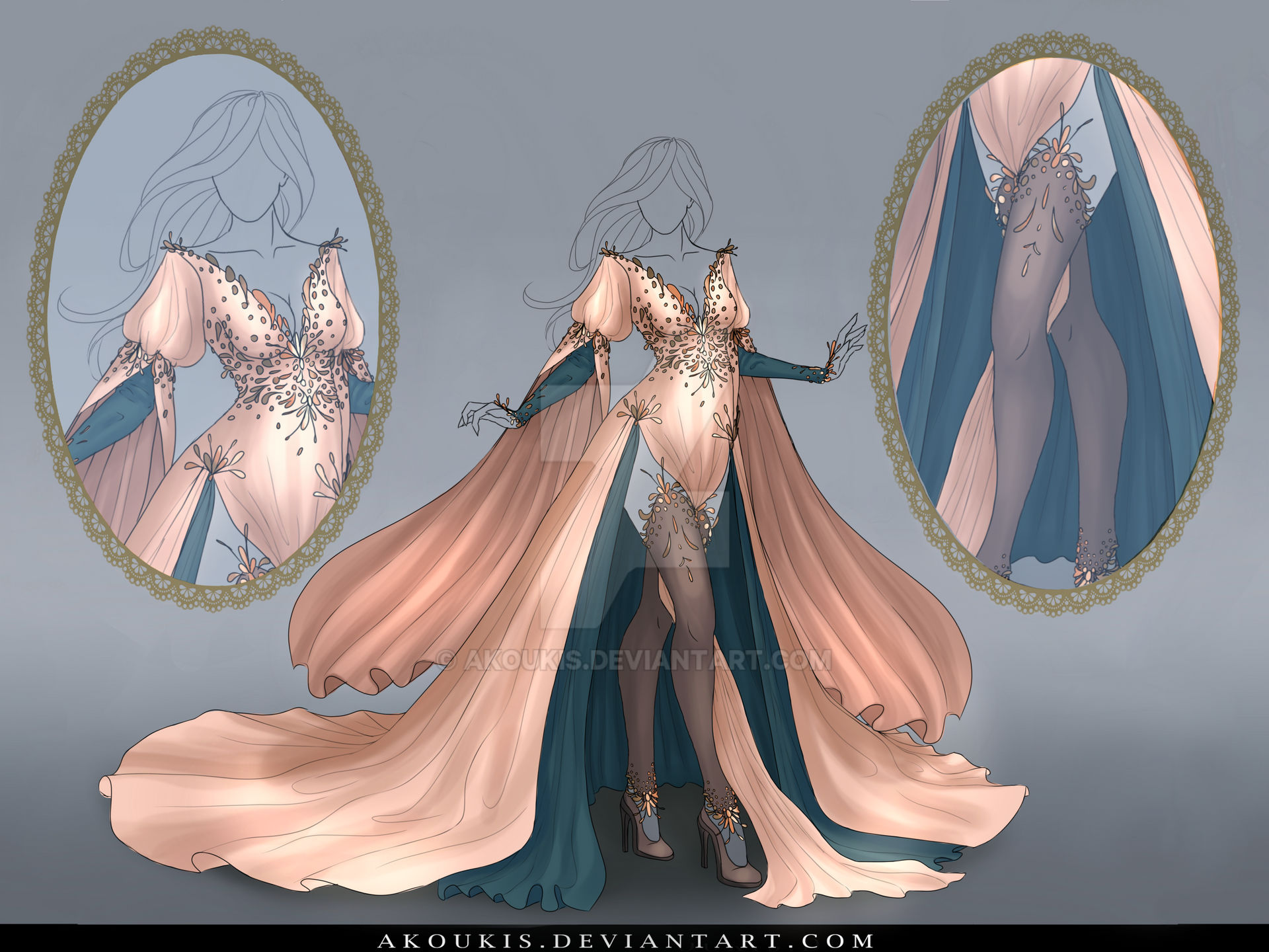 Outfit Auction 034 Open By Akoukis On Deviantart