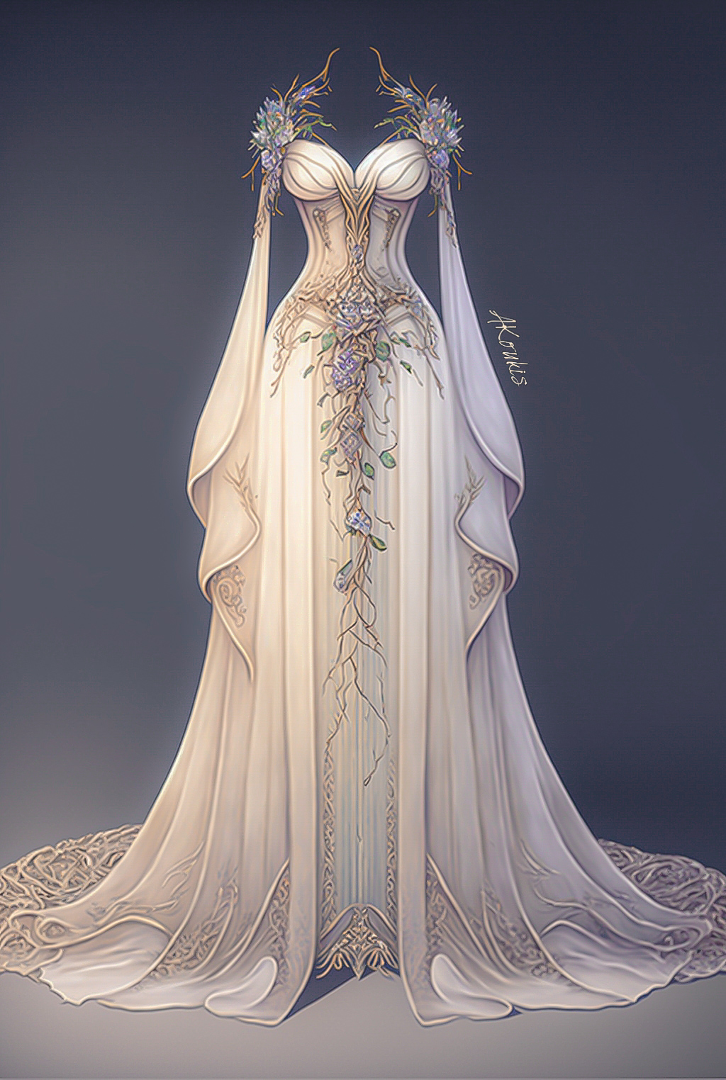 Outfit Design Auction Meliria Open By Akoukis On Deviantart
