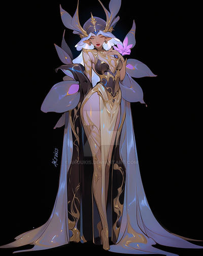 Open Character Or Outfit Auction Floreana By Akoukis On Deviantart