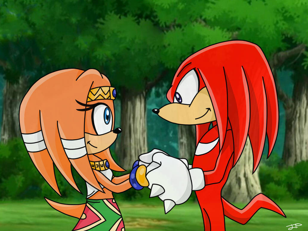 Knuckles X Tikal By Pepsiplunge96 On Deviantart