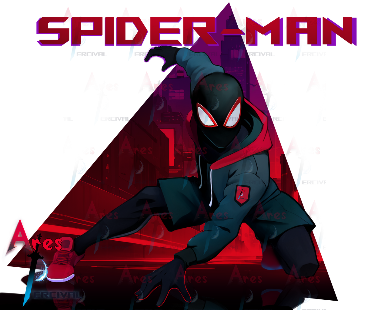Miles Morales Spider Man By Arespercival On Deviantart