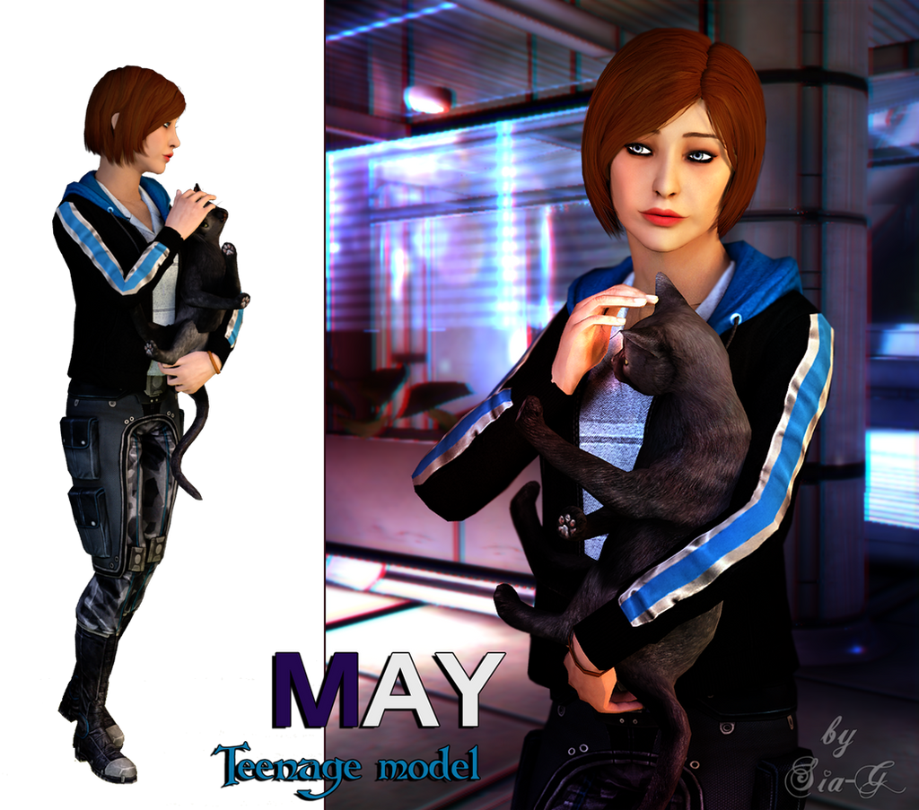 Mass Effect Mayoc Teenage Model For Xnalara By Sia G On Deviantart