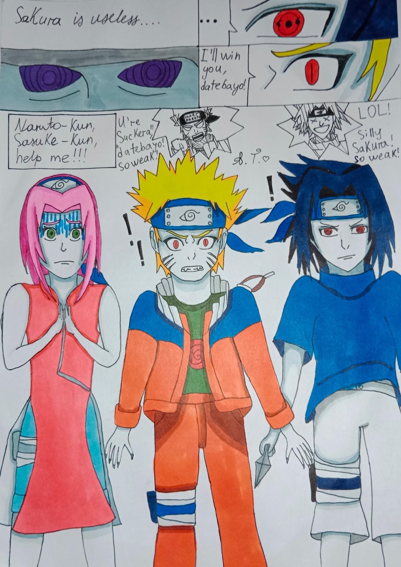 Sakura Is Useless Xdxd By Arinaandnaruto On Deviantart