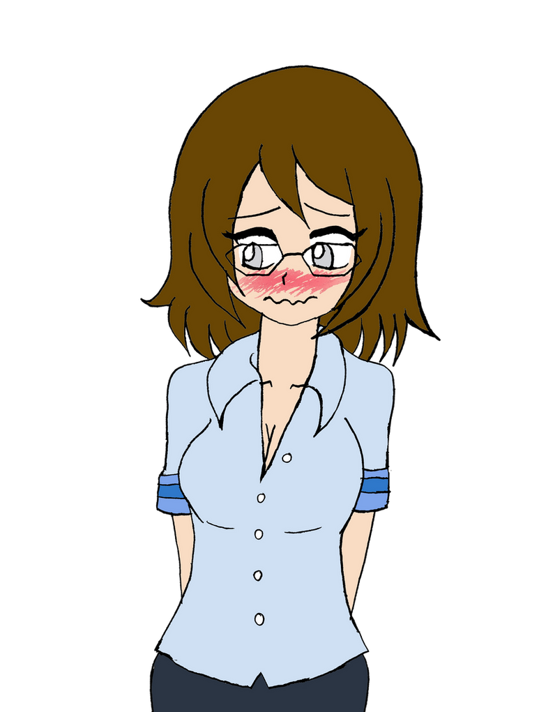 Fanart Timid Sexy Nerd By Chicken Yuki On Deviantart