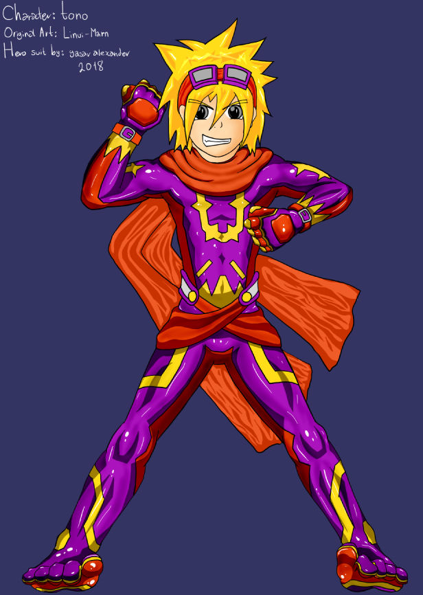Tono Hero Suit By Yasaralex On Deviantart