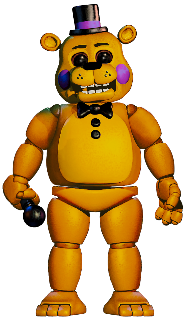 Fnaf Toy Golden Freddy By Manglbit09 On Deviantart