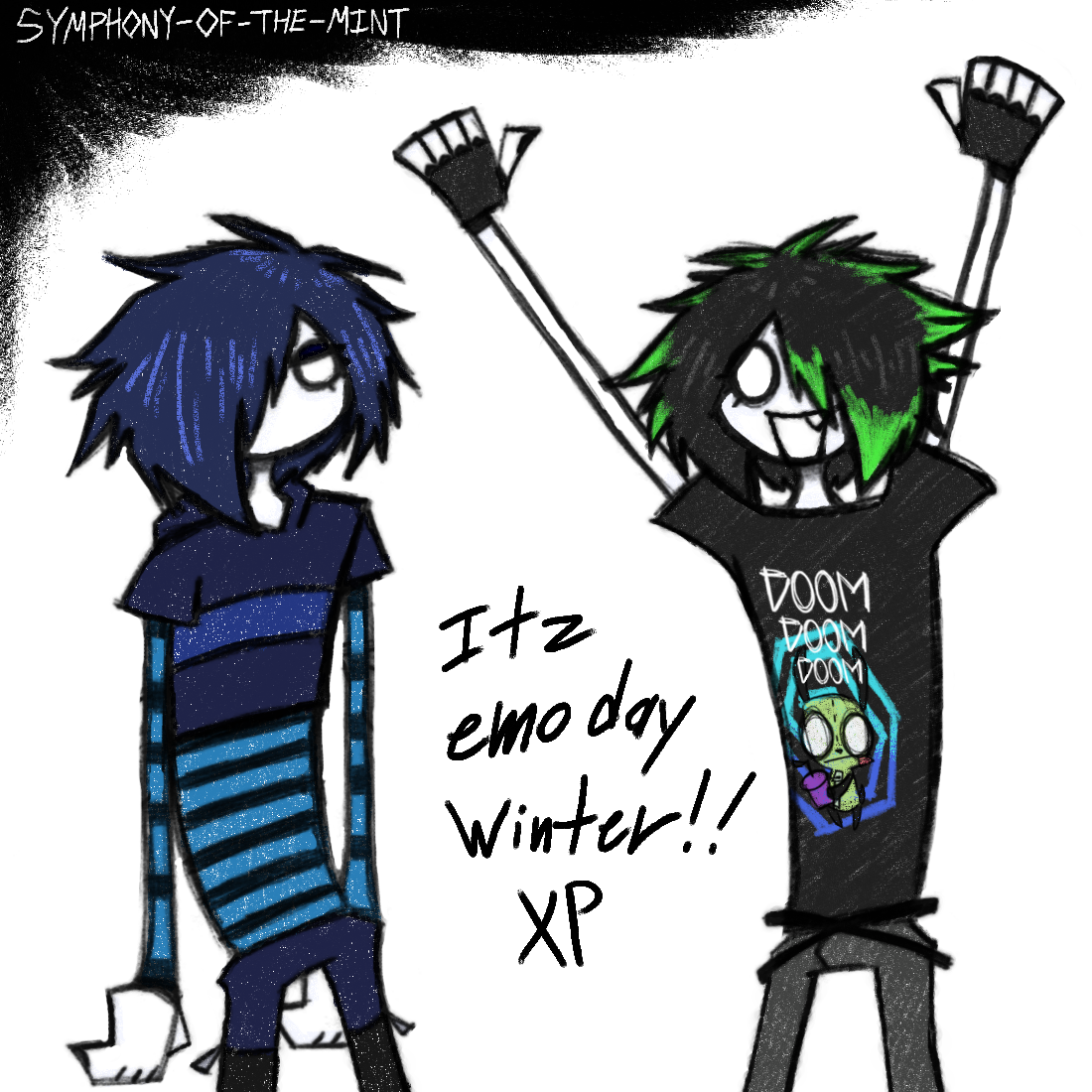 National Emo Day Yippeeee By Symphony Of The Mint On Deviantart