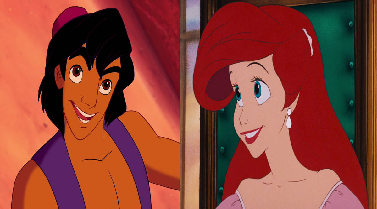 Aladdin X Ariel By Nikki1975 On Deviantart