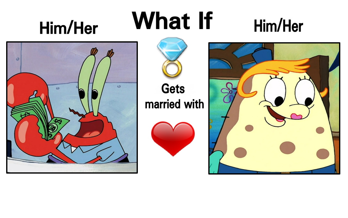 What If Mr Krabs And Mrs Puff Get Married By Nikki1975 On Deviantart