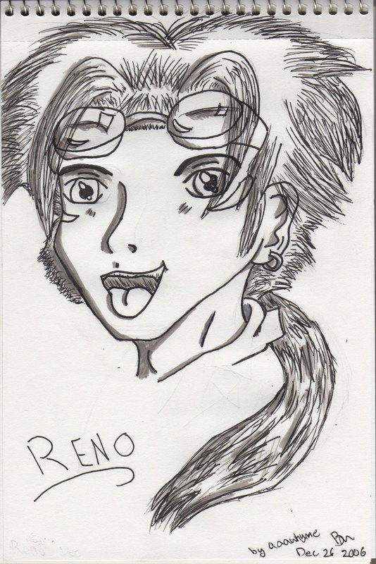 Reno Anime Style by aaawhyme on DeviantArt