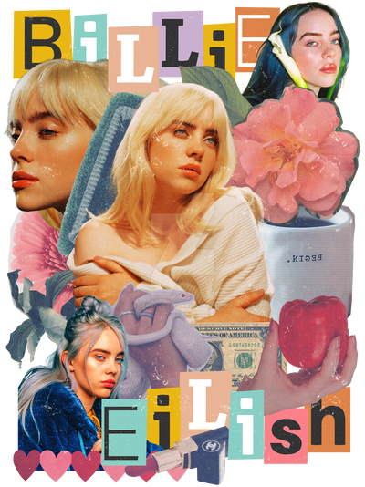 Billie Eilish T Shirt Artwork Png High Resolution By Gemyngocart On
