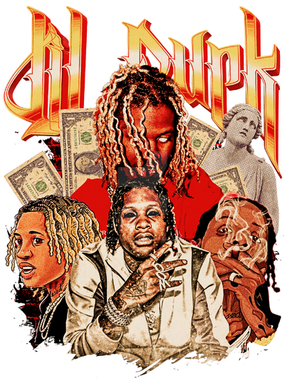 Lil Durk T Shirt Artwork Png High Resolution By Gemyngocart On Deviantart