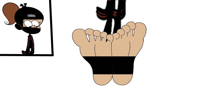 Luan Loud Foot Pose 2 For Samdrawsstuff123 By Condellotv On Deviantart
