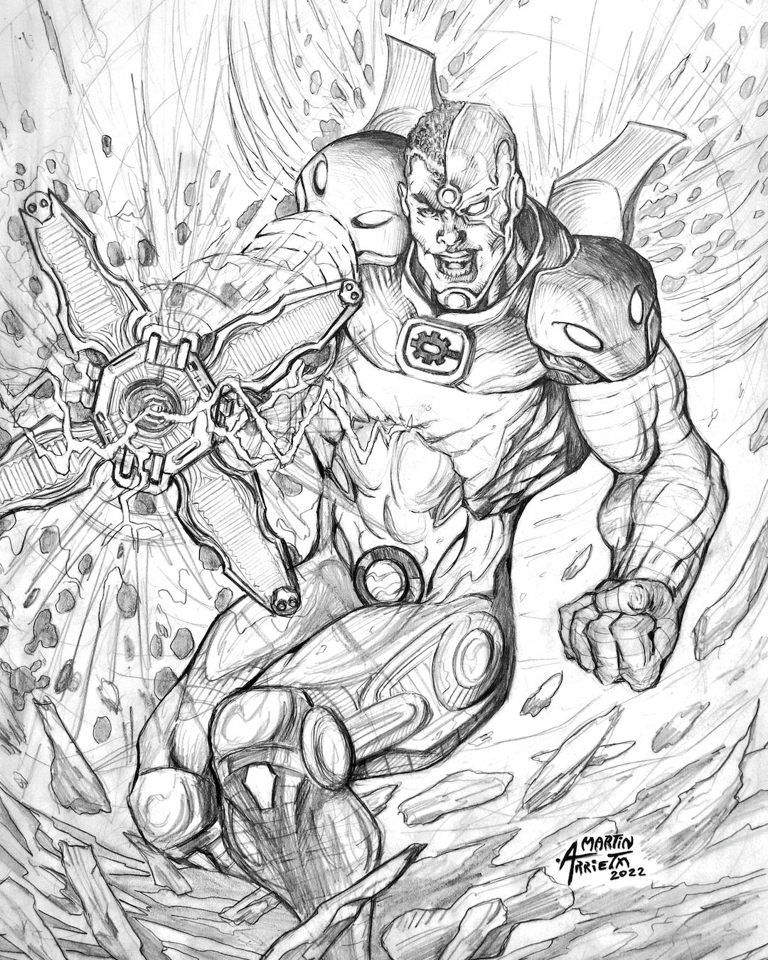 Cyborg Pencils By Itsartbymartin On Deviantart
