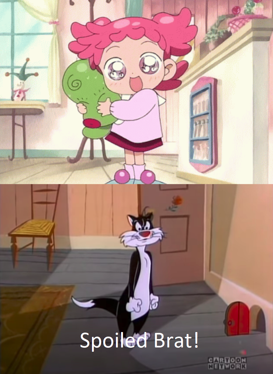 Sylvester Calls Pop A Spoiled Brat By Mortadeloramon287 On Deviantart