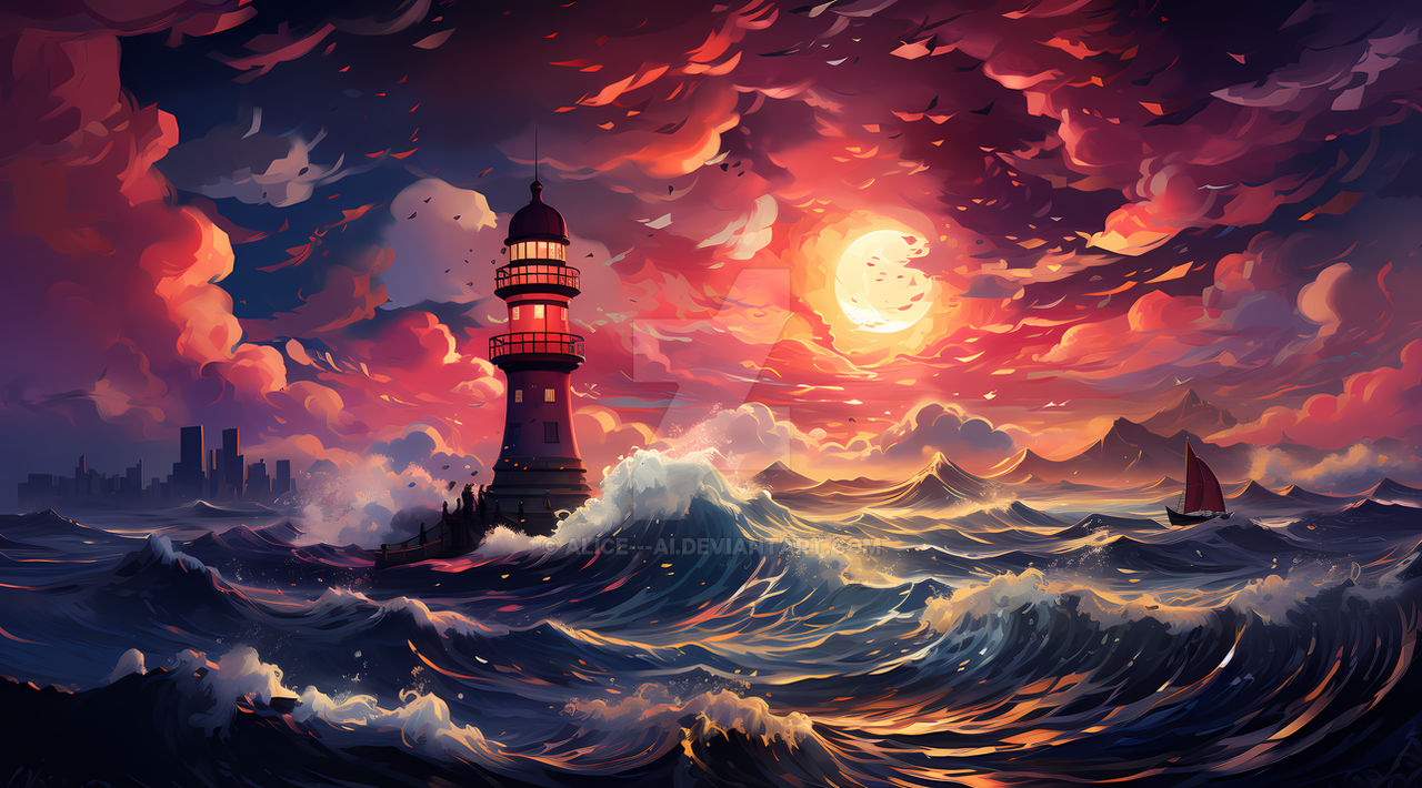 Eternal Beacon: Illuminating Horizons by Alice---AI on DeviantArt Eternal Beacon: Illuminating Horizons by Alice---AI on DeviantArt