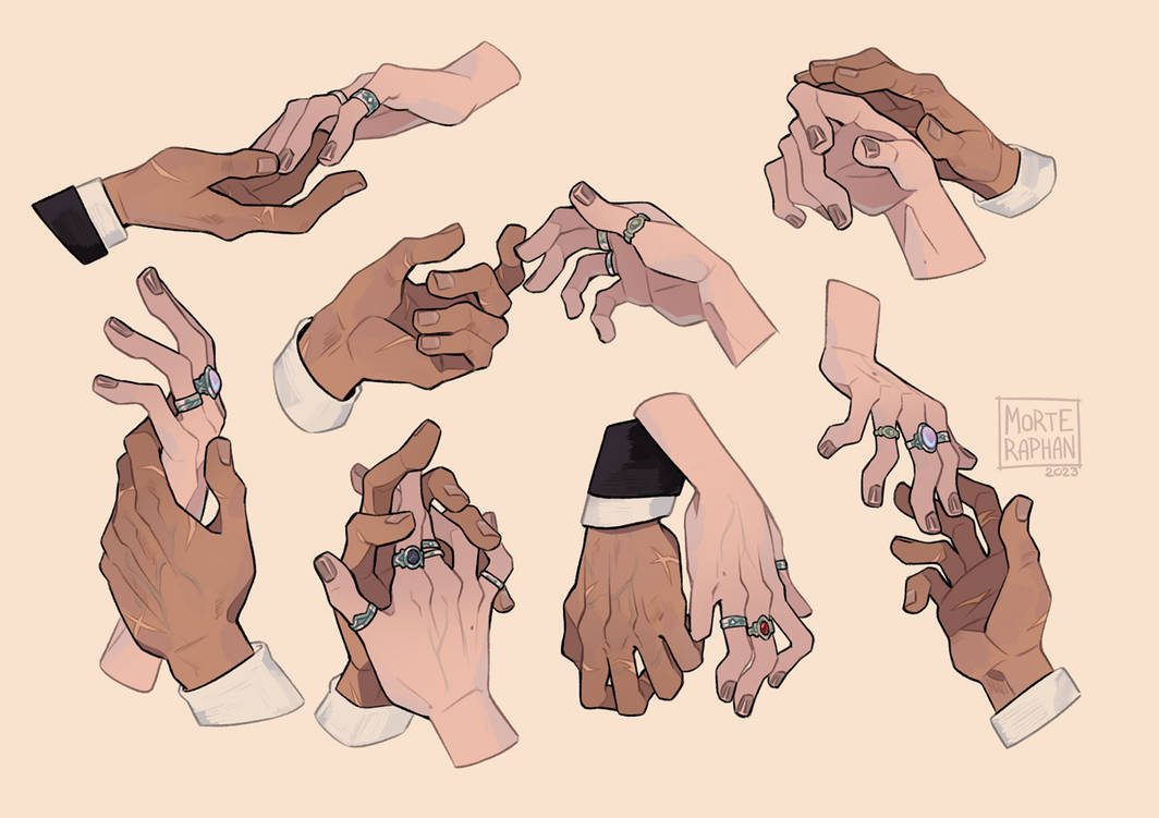 Hands practice by morteraphan on DeviantArt Hands practice by morteraphan on DeviantArt
