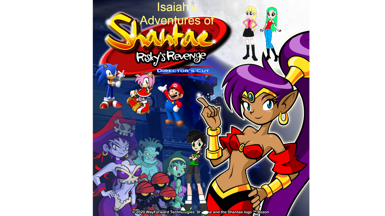 Isaiahs Adventures Of Shantae Riskys Revenge By Mm45y On Deviantart