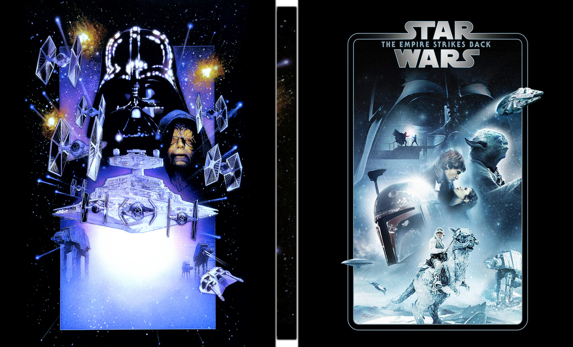 Star Wars V Steelbook Template By Mychalrobert On Deviantart