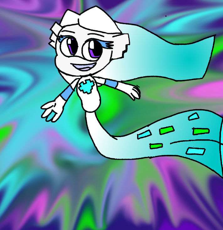 Trollstopia Oc Glimmer The Techno Troll By Lia Scamander On Deviantart