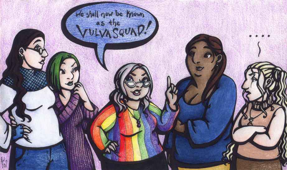 Vulvasquad By Rachelillustrates On Deviantart