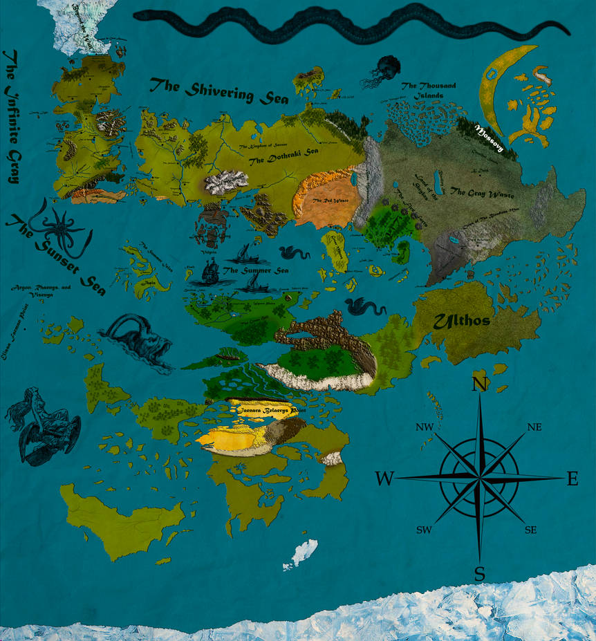 Asoiaf Map By 7sergi9 On Deviantart