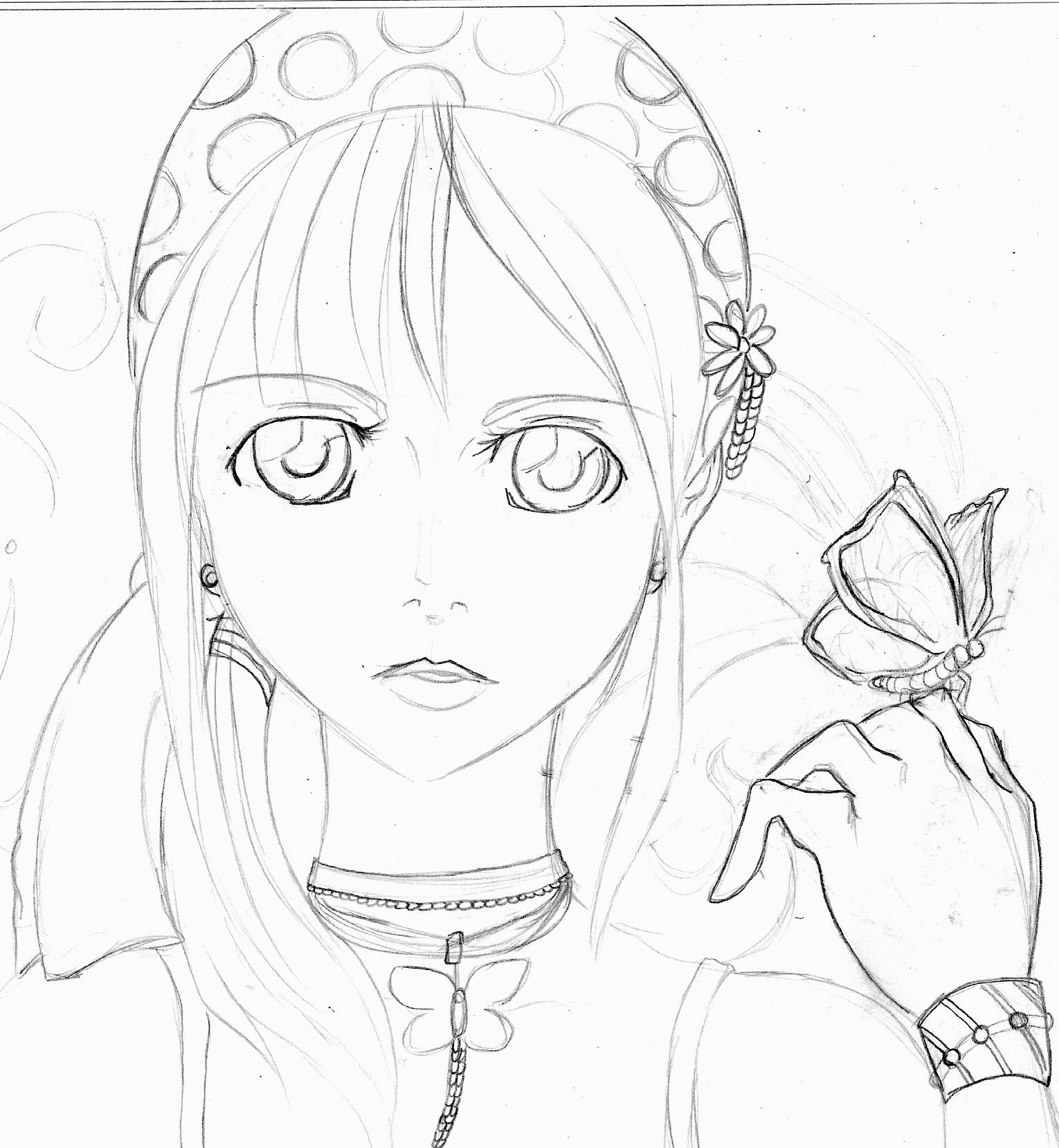 FLUTTER-Line Art by HyperSkid on DeviantArt