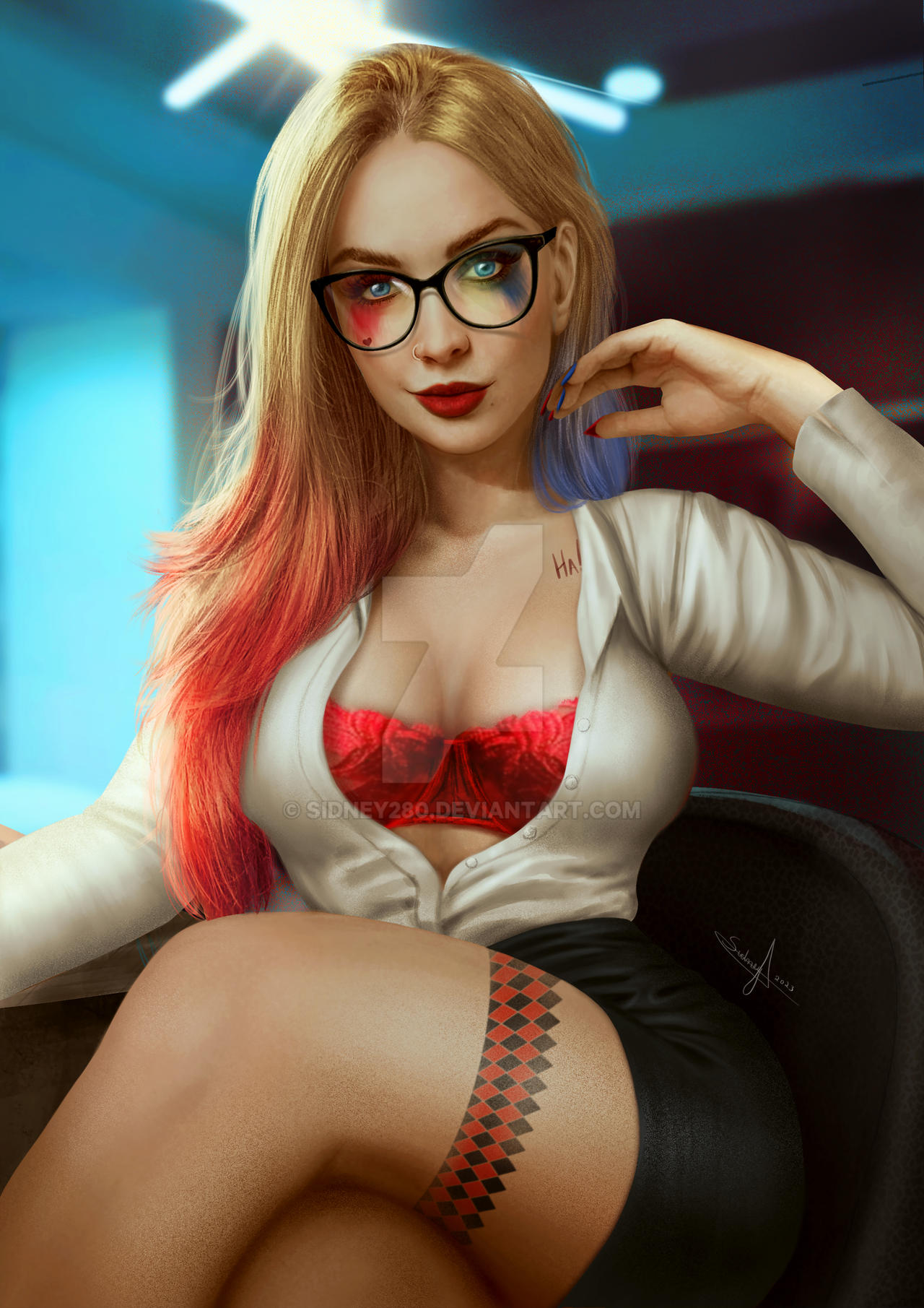 Dr Harleen Quinzel By Sidney280 On Deviantart