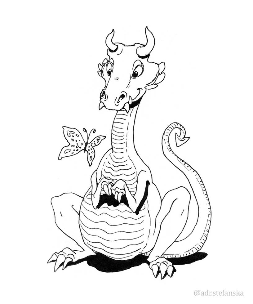 Inktober 2022 (14) Dragon's friend by AdrStefanska on DeviantArt Inktober 2022 (14) Dragon's friend by AdrStefanska on DeviantArt