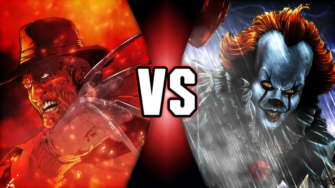 Freddy Krueger vs Pennywise by ConnorDiesel on DeviantArt Freddy Krueger vs Pennywise by ConnorDiesel on DeviantArt