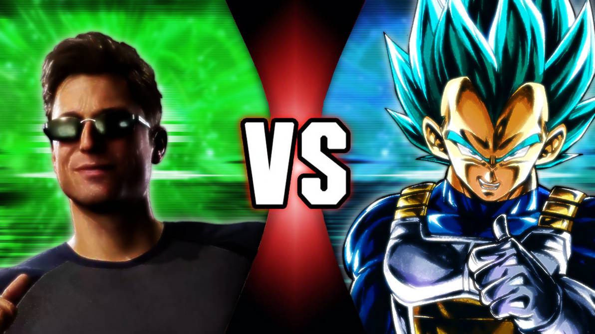 Johnny Cage Vs Vegeta By Connordiesel On Deviantart