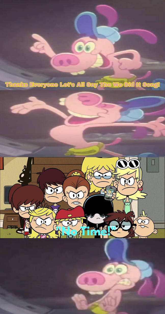 The Loud Sisters Are Angry At Bloofy By Fieryunikitty On Deviantart