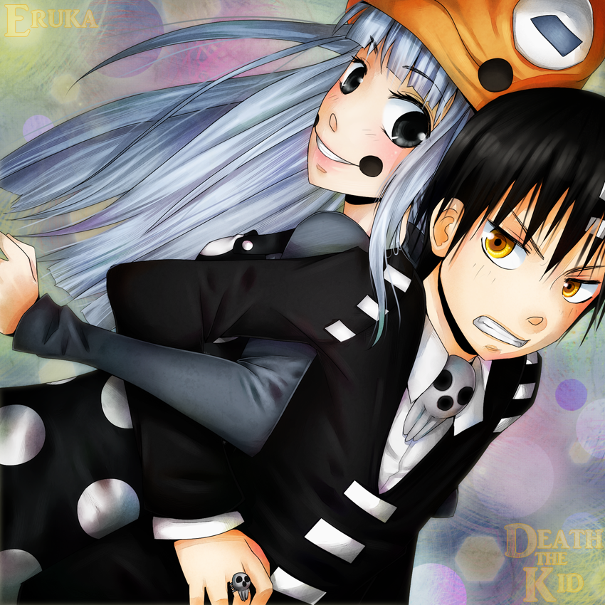 SOUL EATER : Kid x Eruka by kiwicha on DeviantArt SOUL EATER : Kid x Eruka by kiwicha on DeviantArt