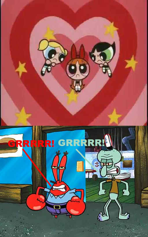 Mr Krabs And Squidward React To Fallen Arches By Perualonso On Deviantart