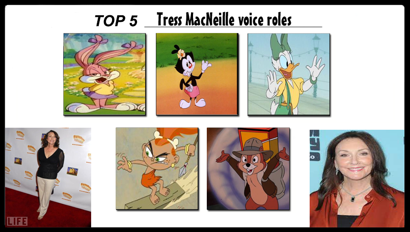 My Top 5 Tress Macneille Voice Roles By Perualonso On Deviantart