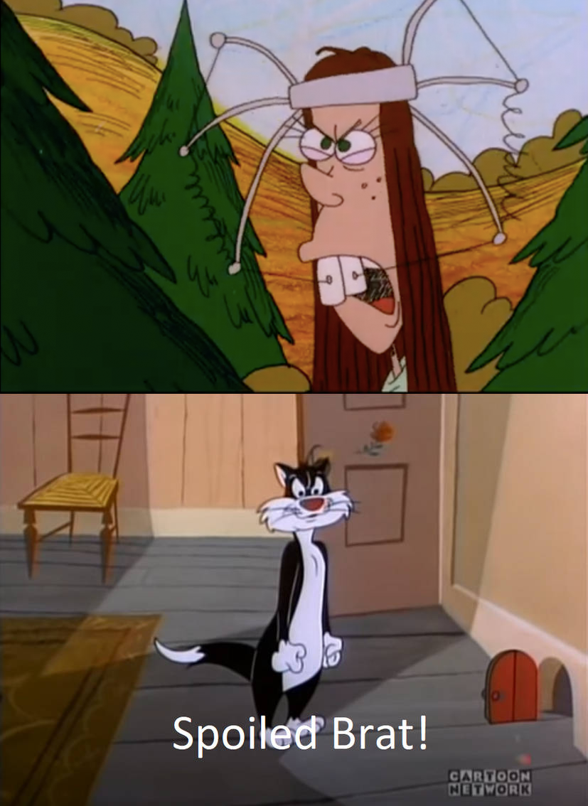 Sylvester Calls Shannon A Spoiled Brat By Perualonso On Deviantart