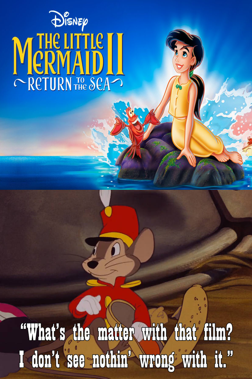 Timothy's opinion on The Little Mermaid 2 by PeruAlonso on DeviantArt Timothy's opinion on The Little Mermaid 2 by PeruAlonso on DeviantArt
