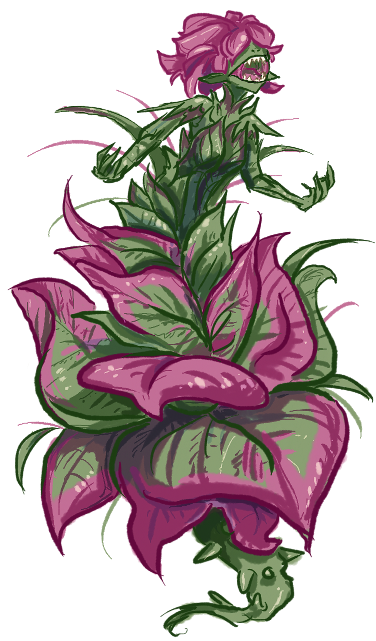 Plant Girl By Ghostfiish On Deviantart