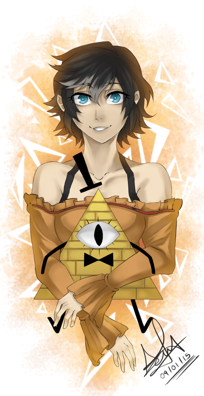 Request Academia And Bill Cipher By Sayuttan On Deviantart