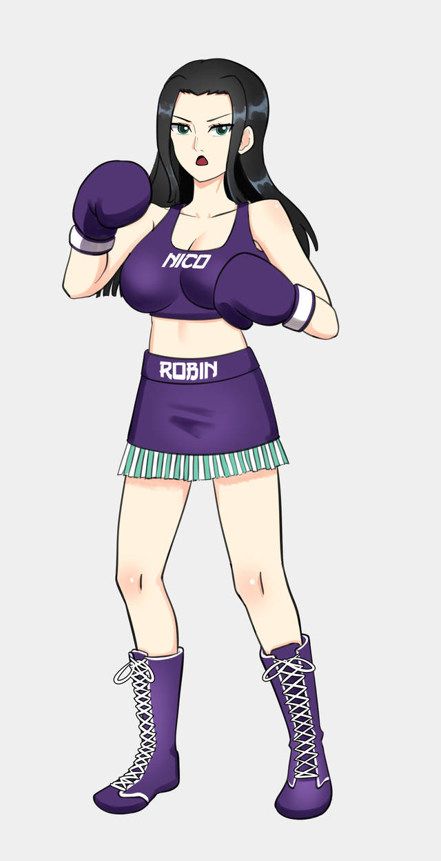 Boxer Nico Robin By Hori By Mastersaruwatari On Deviantart